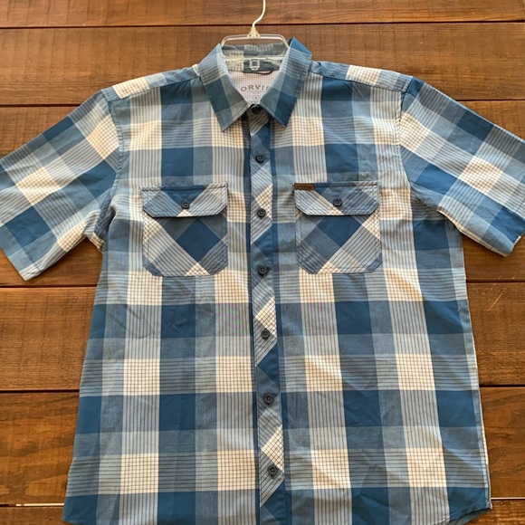 Orvis | Shirts | Orvis Classic Collection Blue White Button Down Short ...